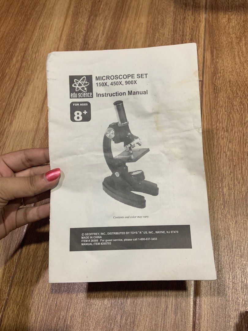 Edu Science Microscope on Carousell