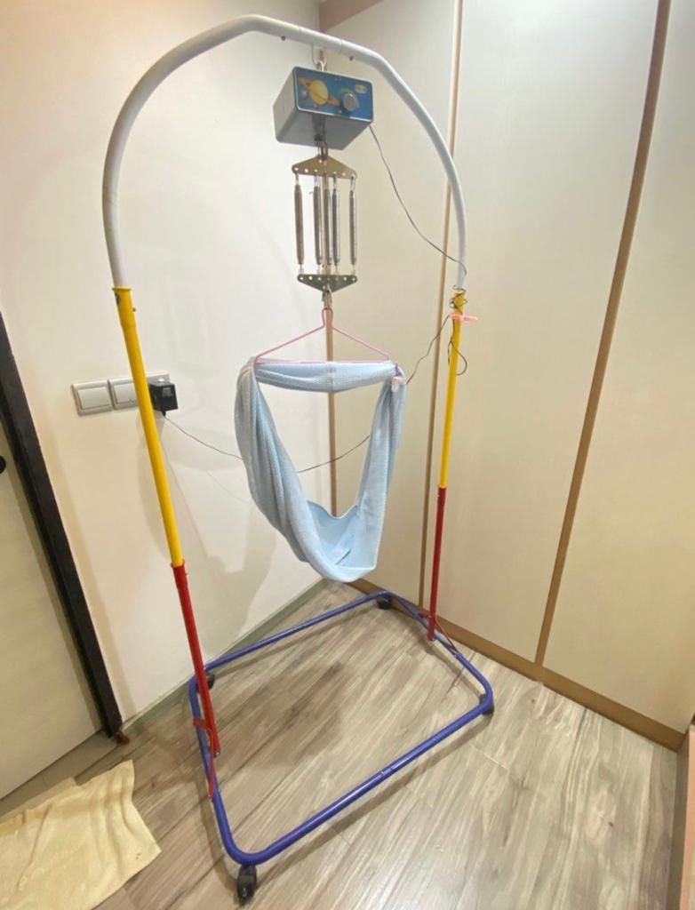 Electronic cradle baby Yao lan complete full set, Babies & Kids, Baby ...