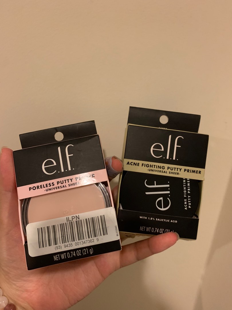 ELF poreless putty primer acne fighting, Beauty & Personal Care, Face ...