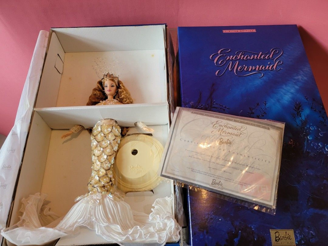 Extreme RARE ## ENCHANTED MERMAID LIMITED EDITION BARBIE DOLL #53978 ...