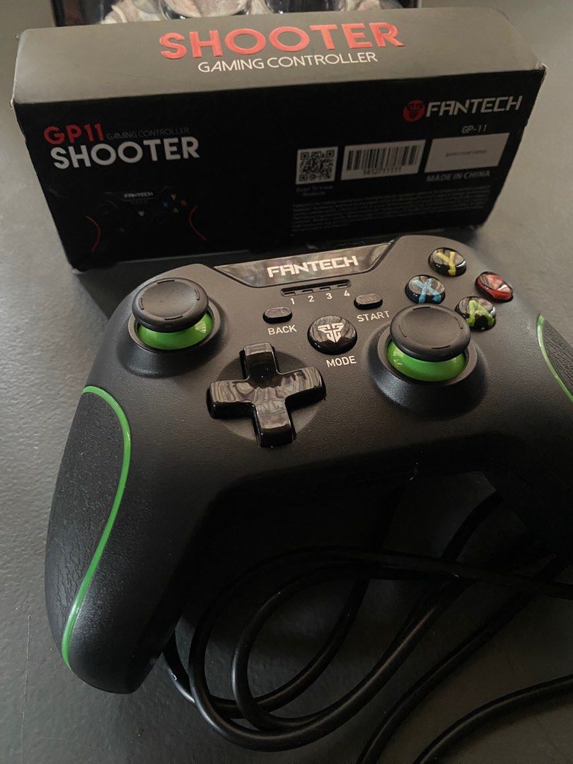 Fantech GP11 SHOOTER Gaming Controller, Video Gaming, Video Game ...