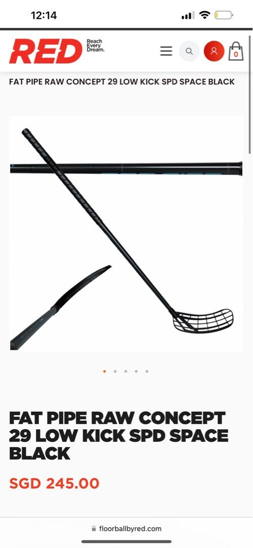 fatpipe raw concept 29 low kick speed blade black, Sports Equipment ...