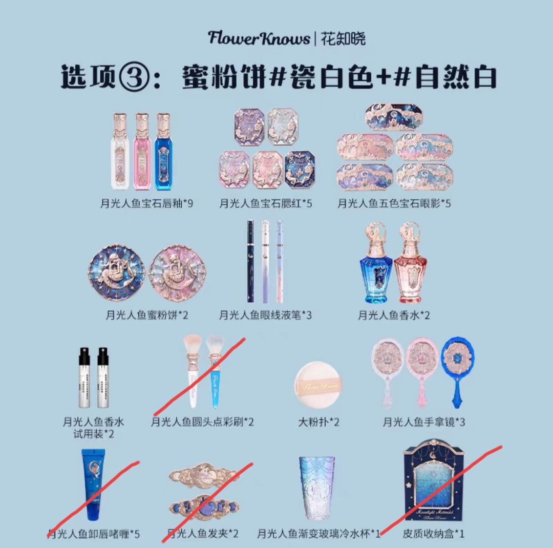 flower knows mermaid collection group order (GO), Beauty & Personal ...