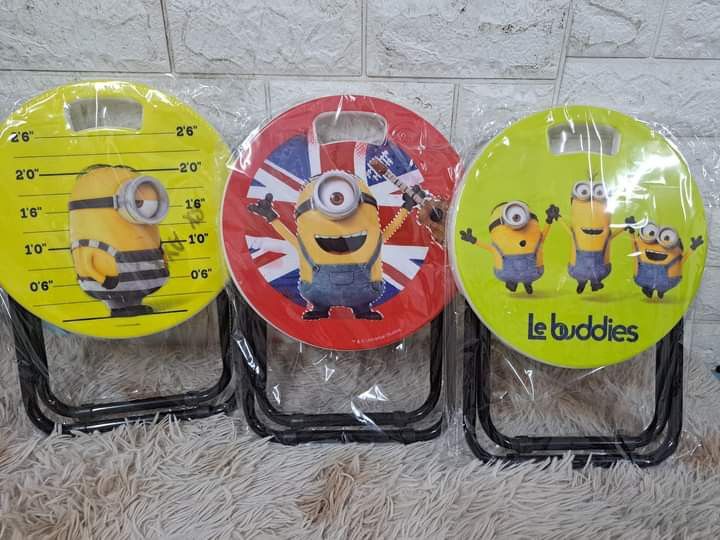 FOLDABLE KIDDIE STOOL CARTOON CHARACTER KIDDIE STOOL on Carousell