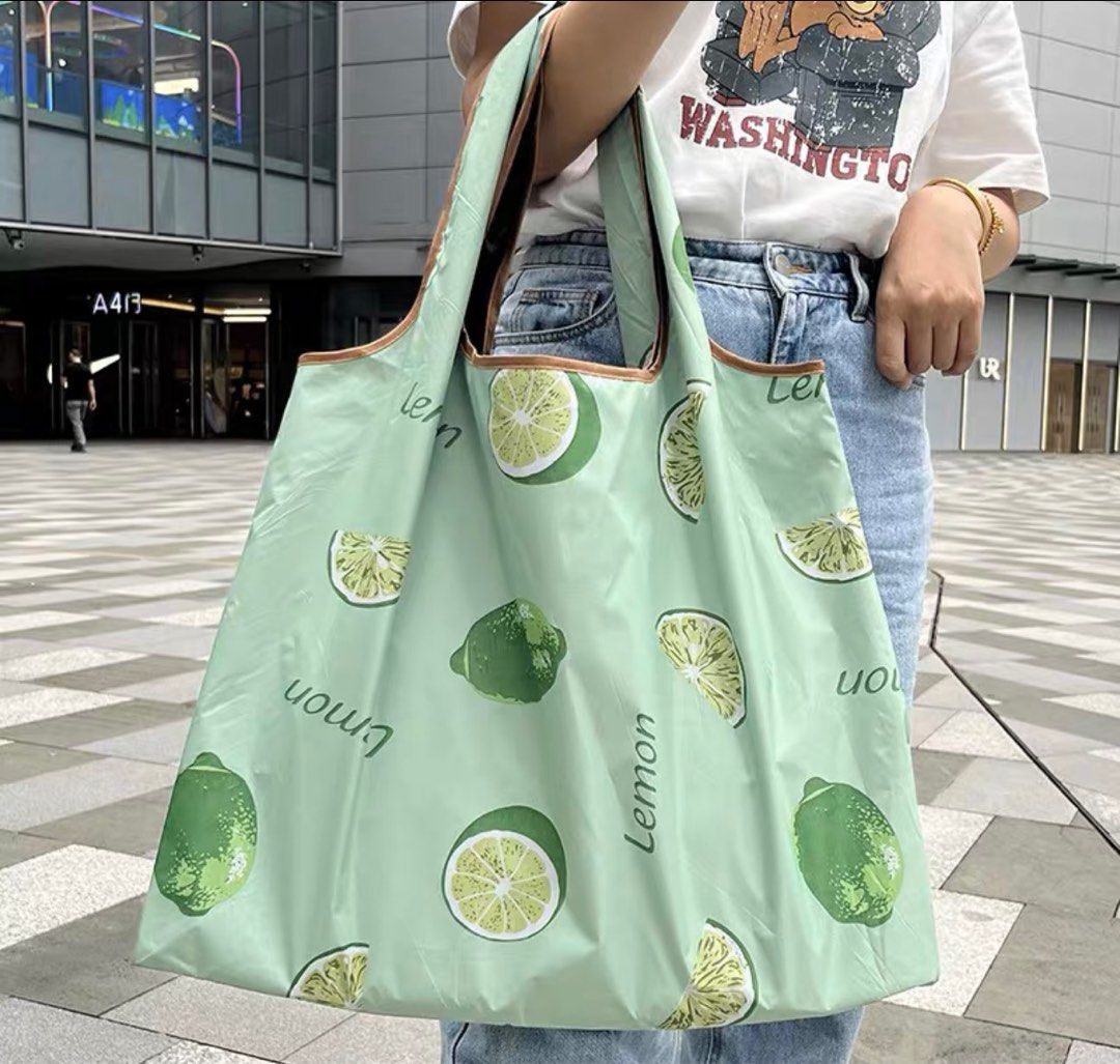 Foldable Big Recycle Bag , Women's Fashion, Bags & Wallets, Tote Bags ...