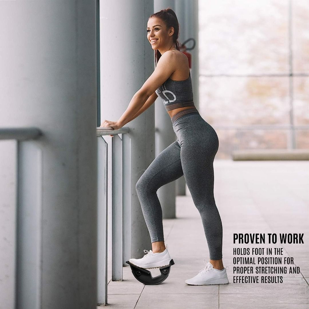 Foot Rocker - Calf Stretcher for Achilles Tendinitis, Heel, Feet, Shin ...