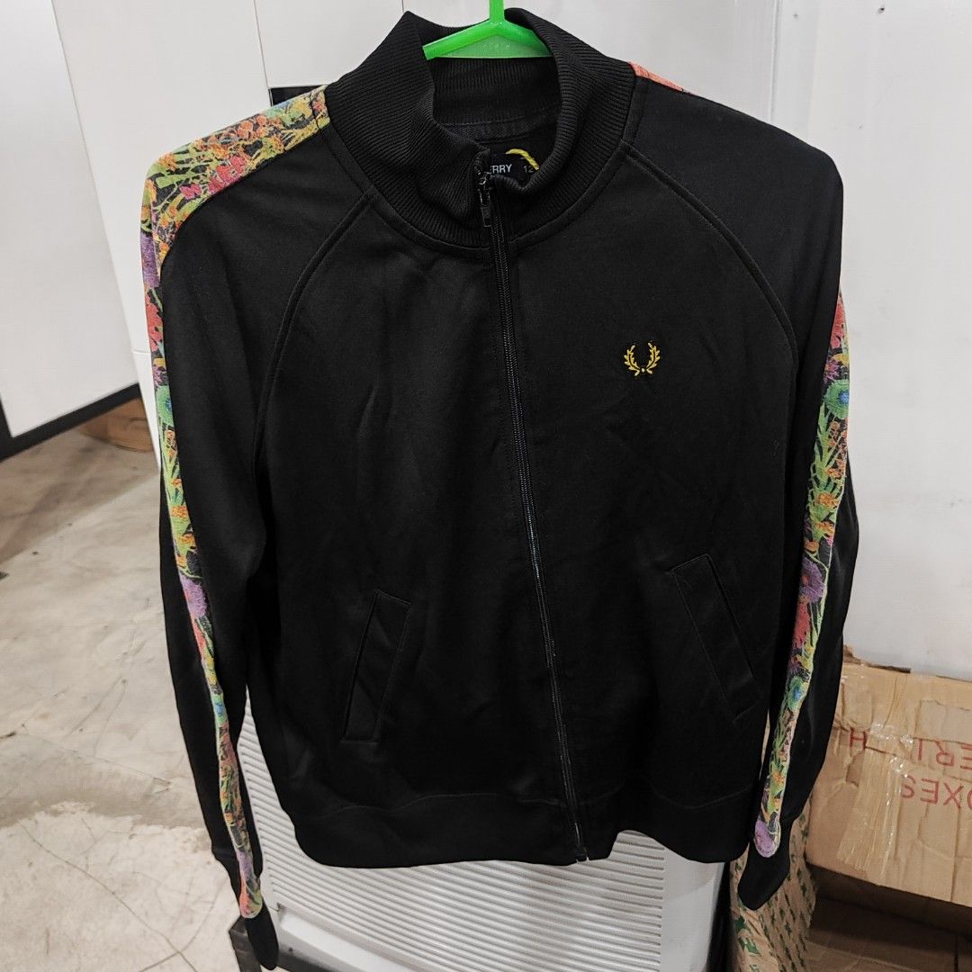Fred Perry x Liberty Fabric Track Jacket on Carousell