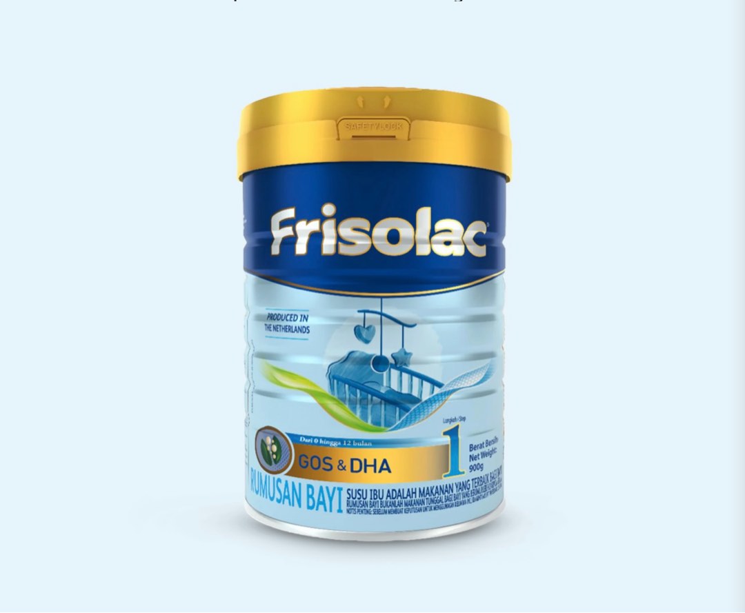 Frisolac Step 1 Infant Formula milk powder 900g, Babies & Kids, Nursing ...