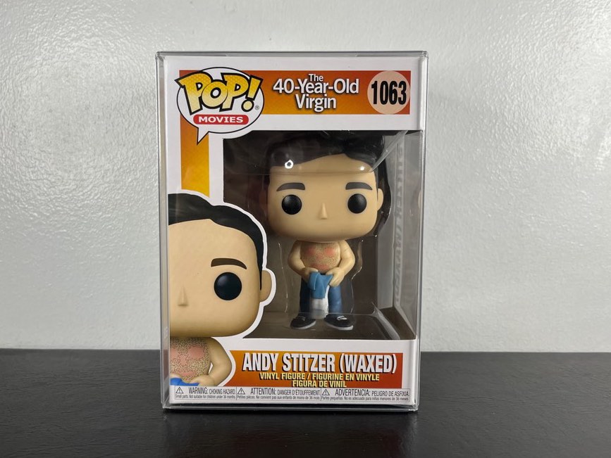 Funko Pop Movies The 40 Year Old Virgin “Andy Stitzer Waxed” Vinyl ...