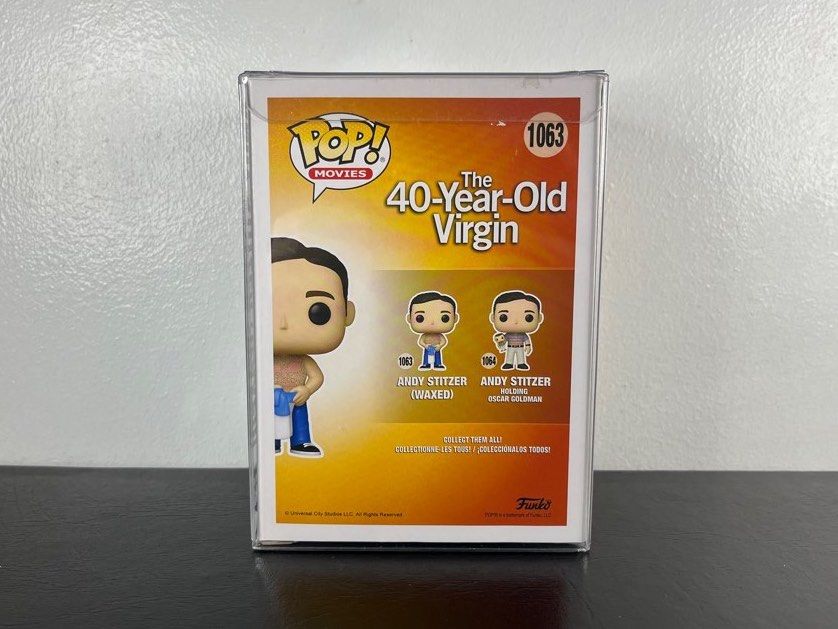 Funko Pop Movies The 40 Year Old Virgin “Andy Stitzer Waxed” Vinyl ...