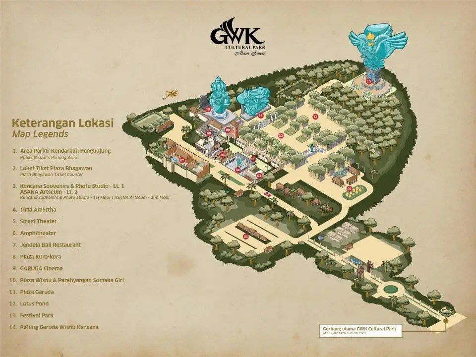 GARUDA WISNU KENCANA (GWK) Bali - Indonesia Travel, Tickets & Vouchers ...