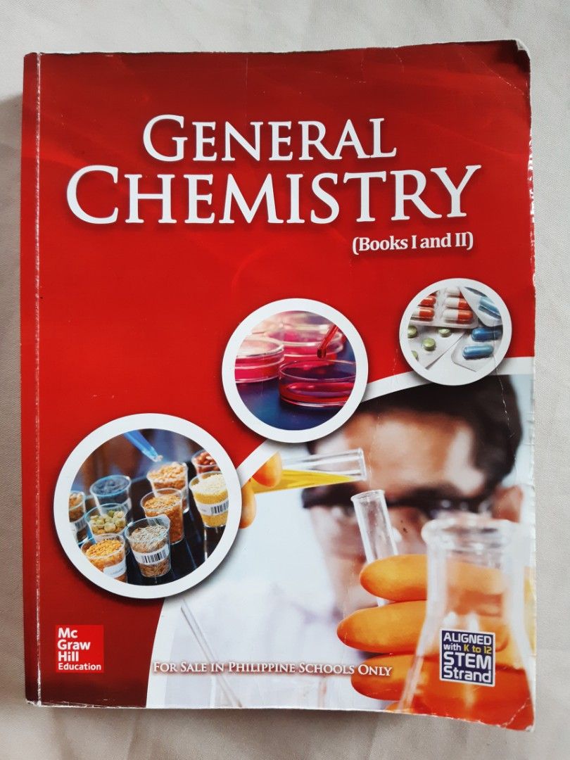 General Chemistry Books 1 and 2 — Grade 11 STEM Book on Carousell
