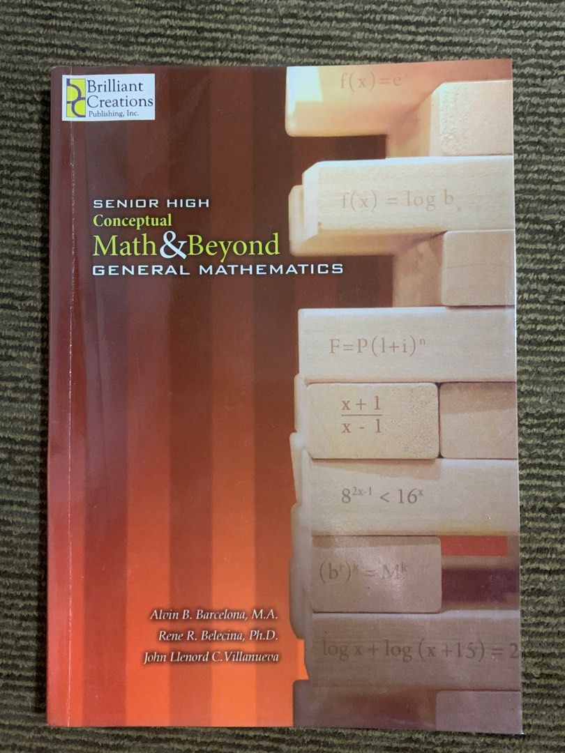 General Mathematics Book, Hobbies & Toys, Books & Magazines, Textbooks ...