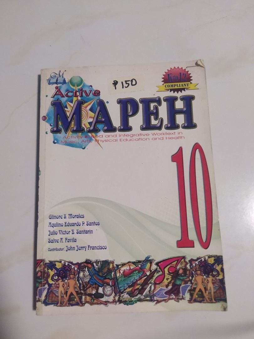 Grade 10 Mapeh (Active MAPEH), Hobbies & Toys, Books & Magazines, Textbooks on Carousell