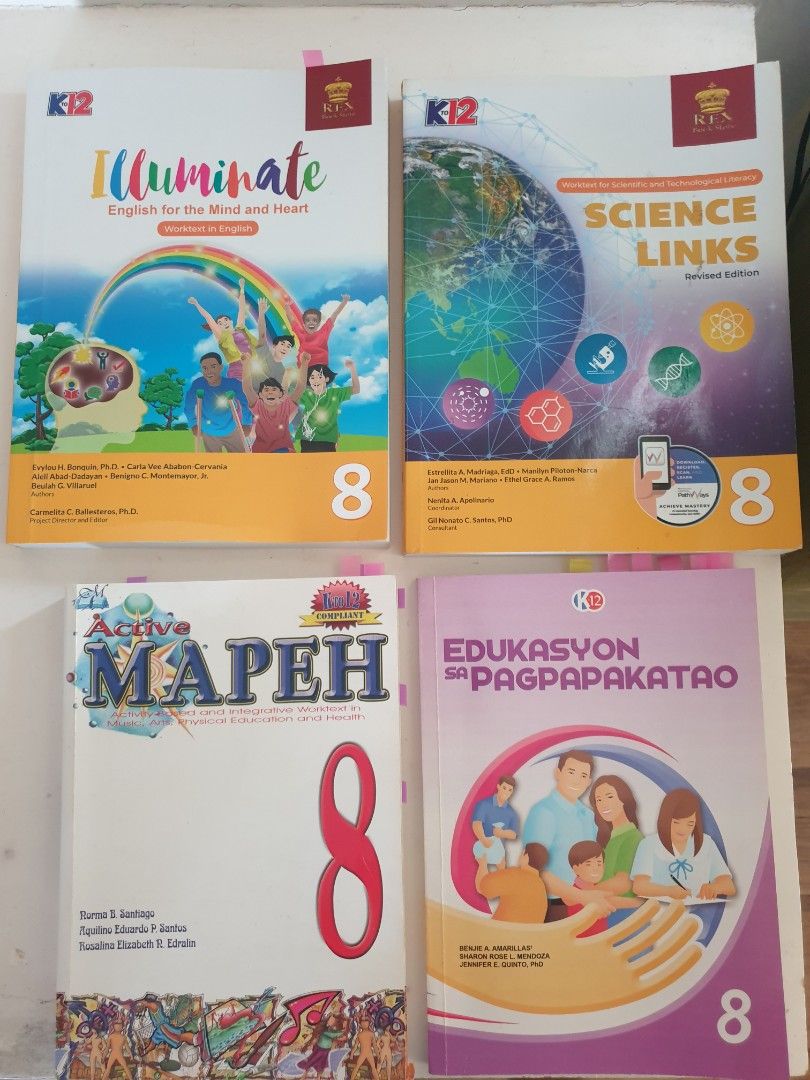 Grade 8 Books, Hobbies & Toys, Books & Magazines, Textbooks on Carousell