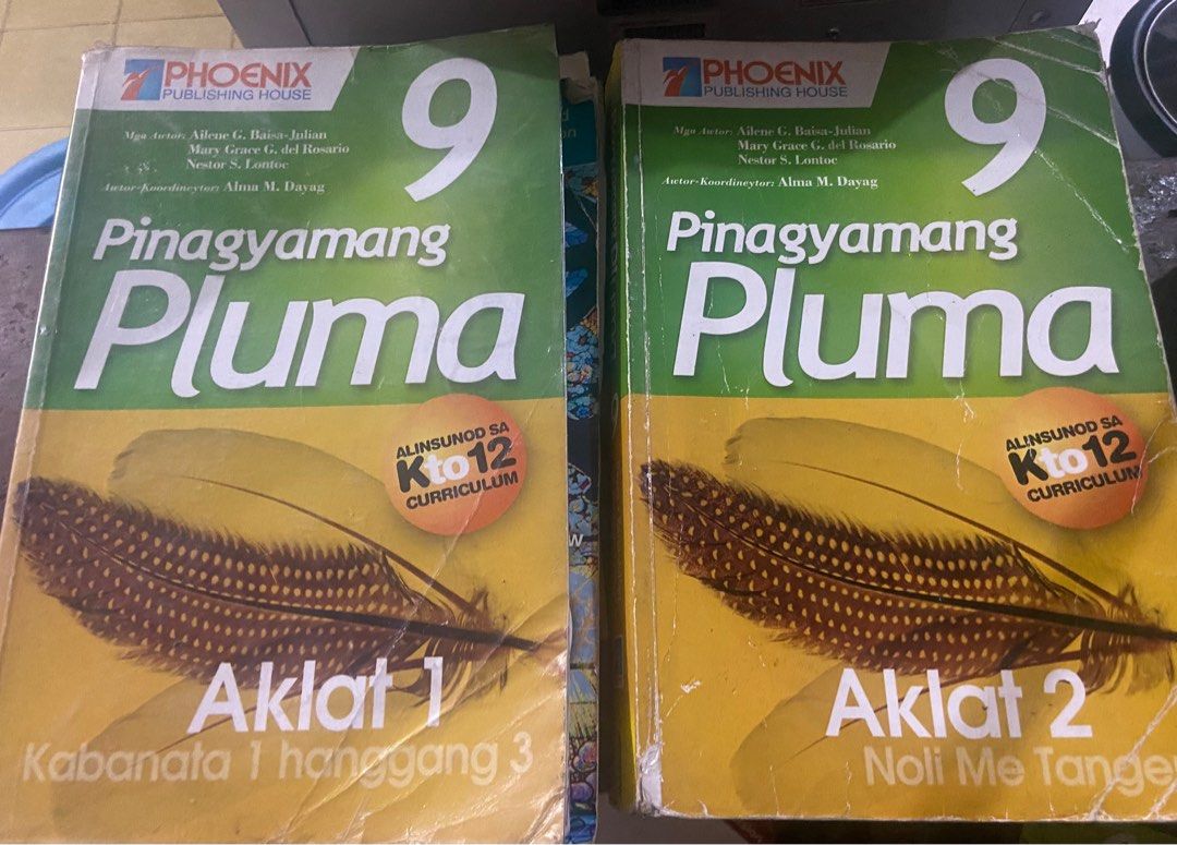 Grade 9 Pinagyamang Pluma Aklat 1 & 2, Hobbies & Toys, Books ...
