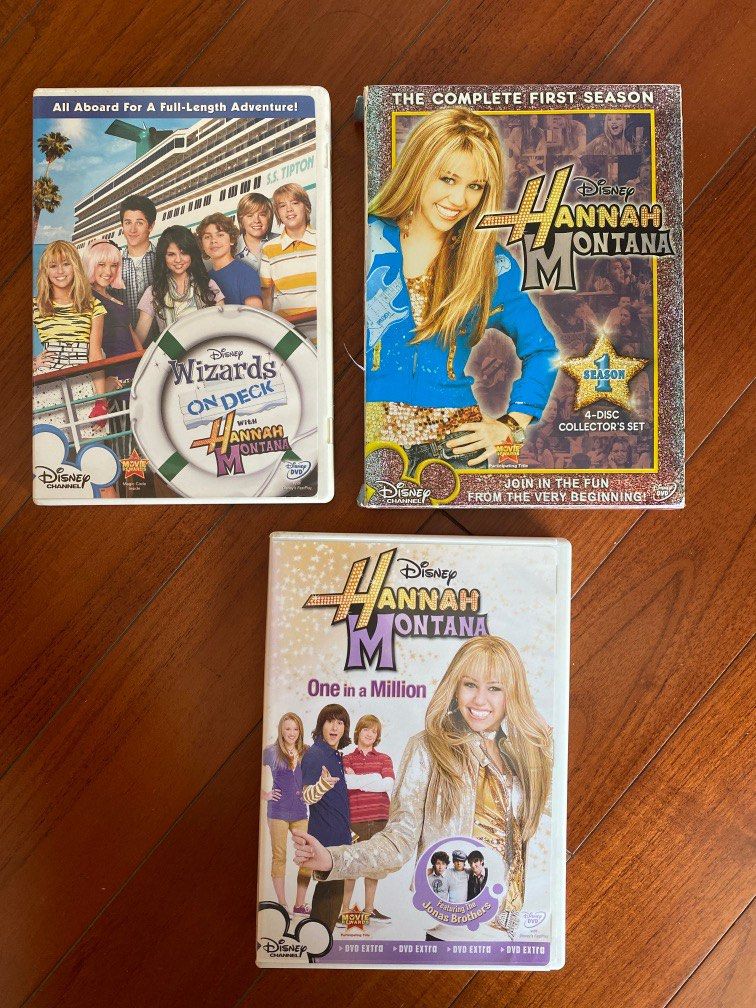 Hannah Montana DVD, 興趣及遊戲, 音樂、樂器 & 配件, 音樂與媒體 - CD 及 DVD - Carousell
