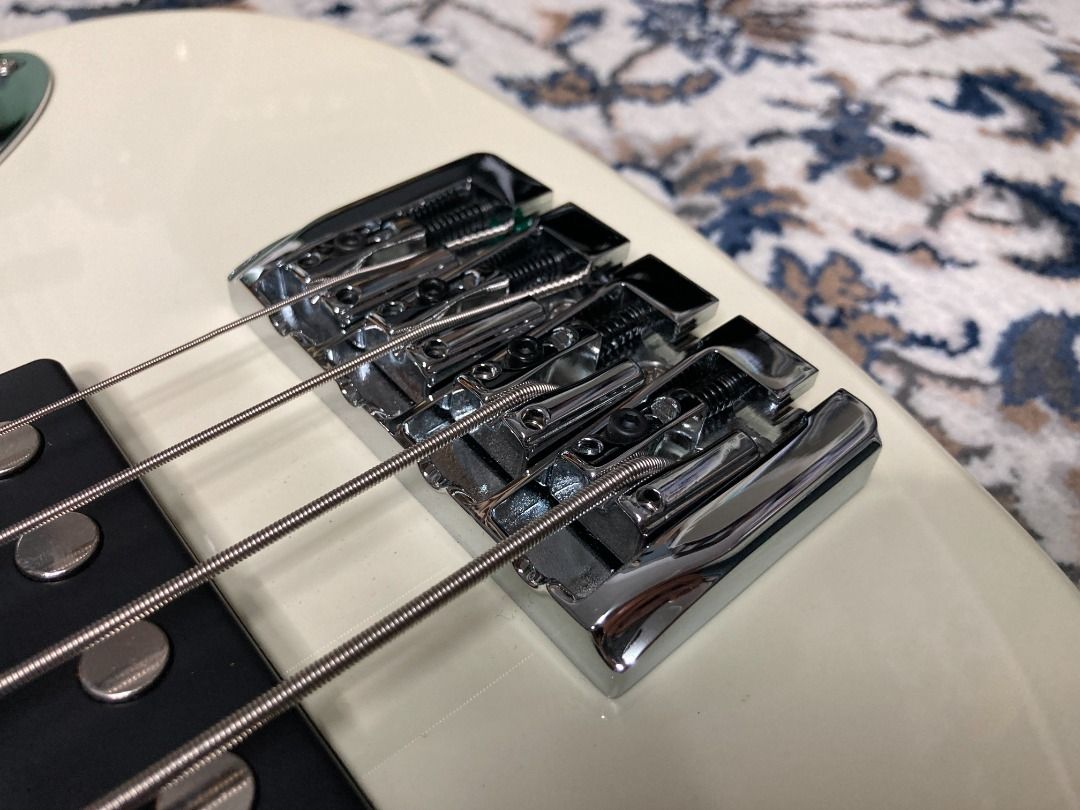 Harley Benton Enhanced MJ-4EB Creme Bass Guitar 低音結他 Sandberg Killer ...