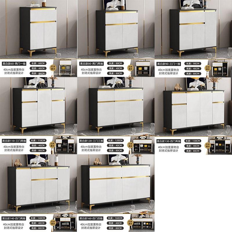 HF New ! Modern simple Kitchen cabinets living room kitchen practical ...