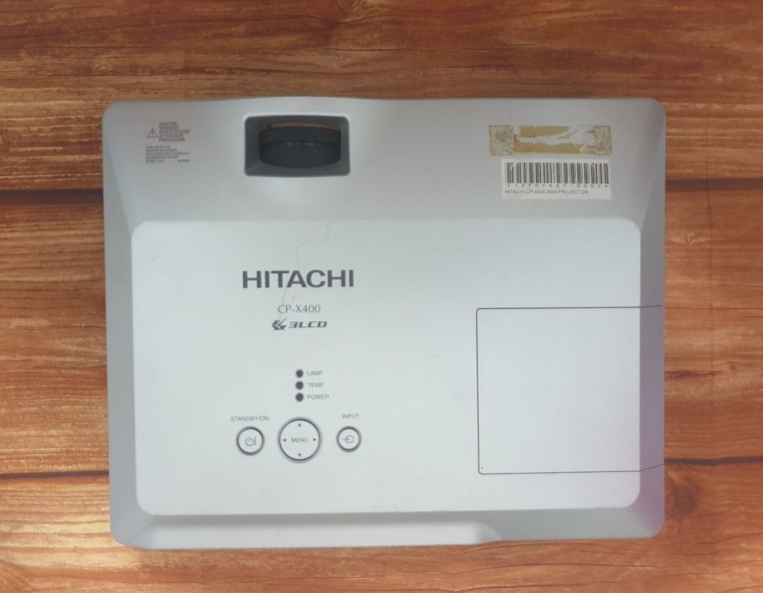 Hitachi LCD Projector CP-X400, TV & Home Appliances, TV & Entertainment ...