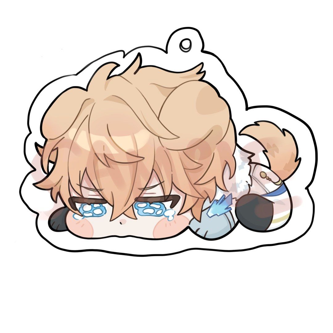 Gepard/ Dan Heng Honkai Star Rail Keychain Interest Check, Hobbies ...