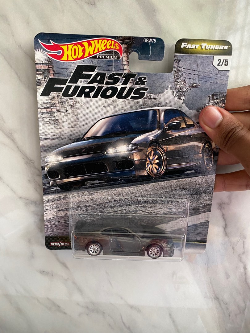 Hot wheels Fast and Furious , FNF , Fast Tuners Nissan Silvia S15 grey ...