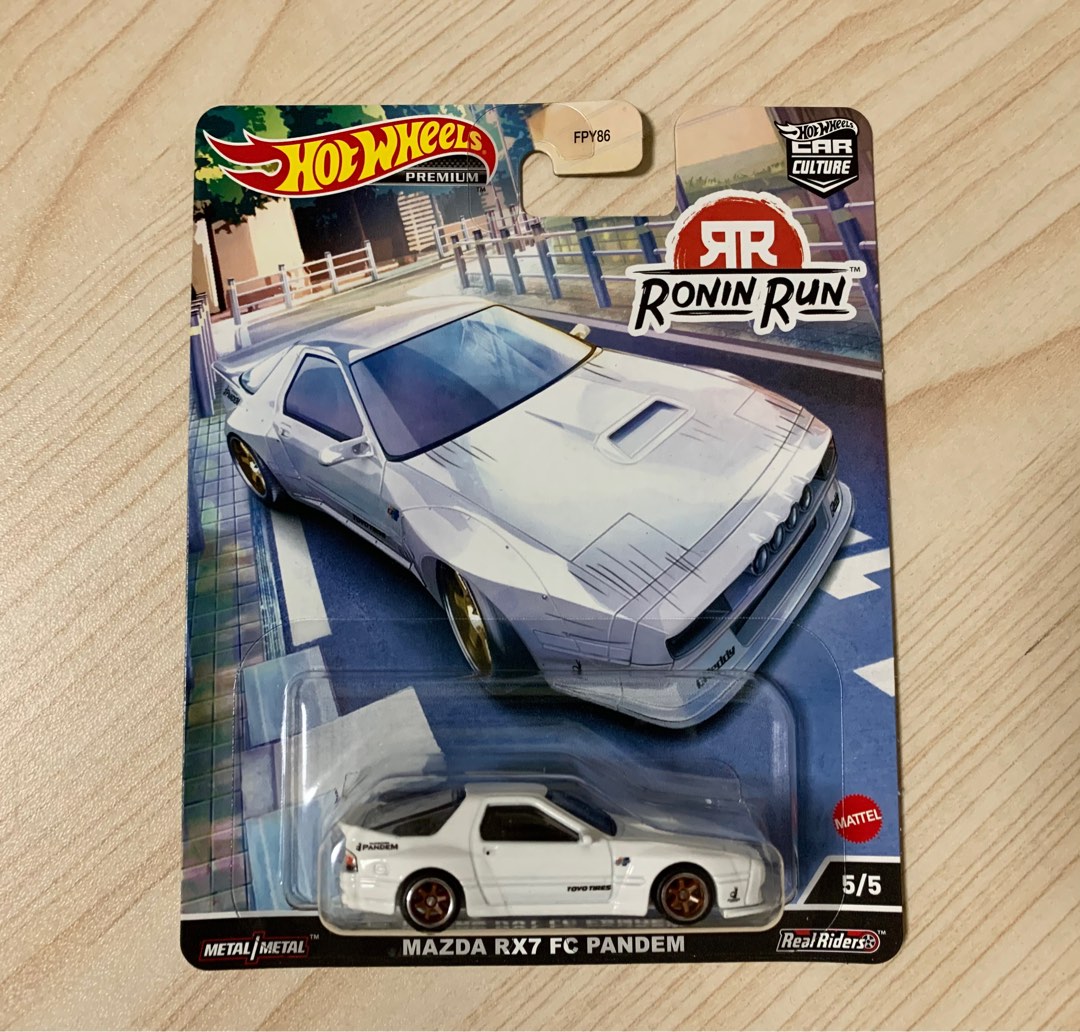Hot Wheels Ronin Run JDM Car Culture Real Riders Mazda RX7 FC Pandem ...