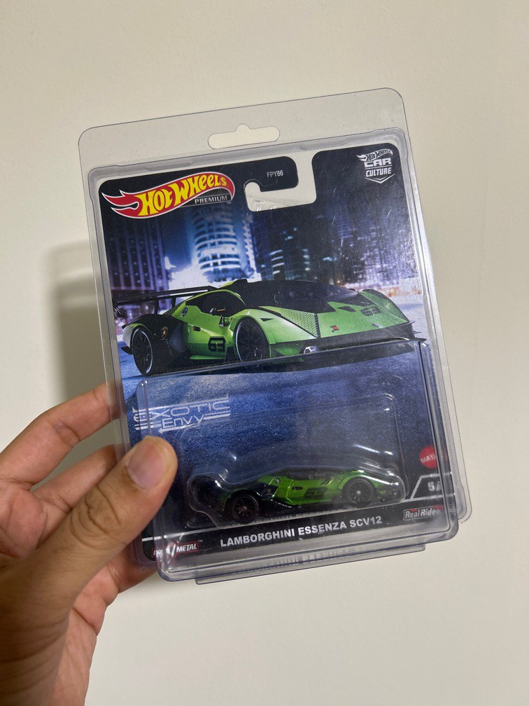 Hotwheels Lamborghini Essenza SCV 12, Hobbies & Toys, Toys & Games on ...