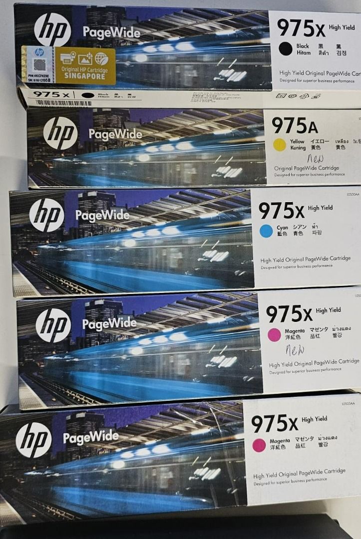 HP 975 series Original PageWide Cartridge for sale, Computers & Tech ...