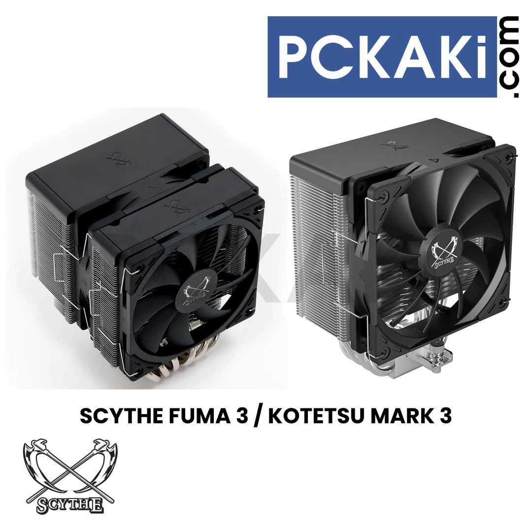 [IN STOCK] SCYTHE FUMA 3 / KOTETSU MARK 3 LGA 1700 / AM5 READY TWIN ...