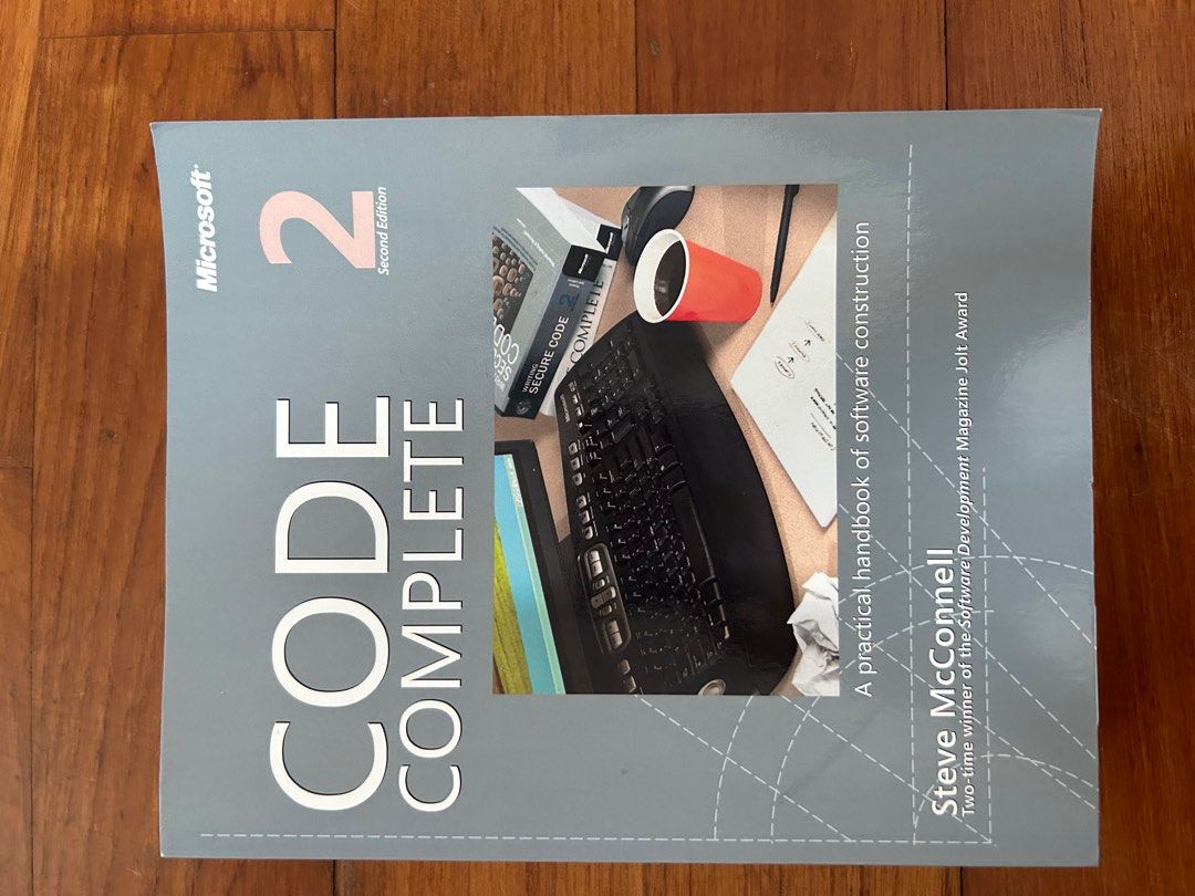Introduction to Algorithms, Code Complete, Design Patterns, Hobbies ...