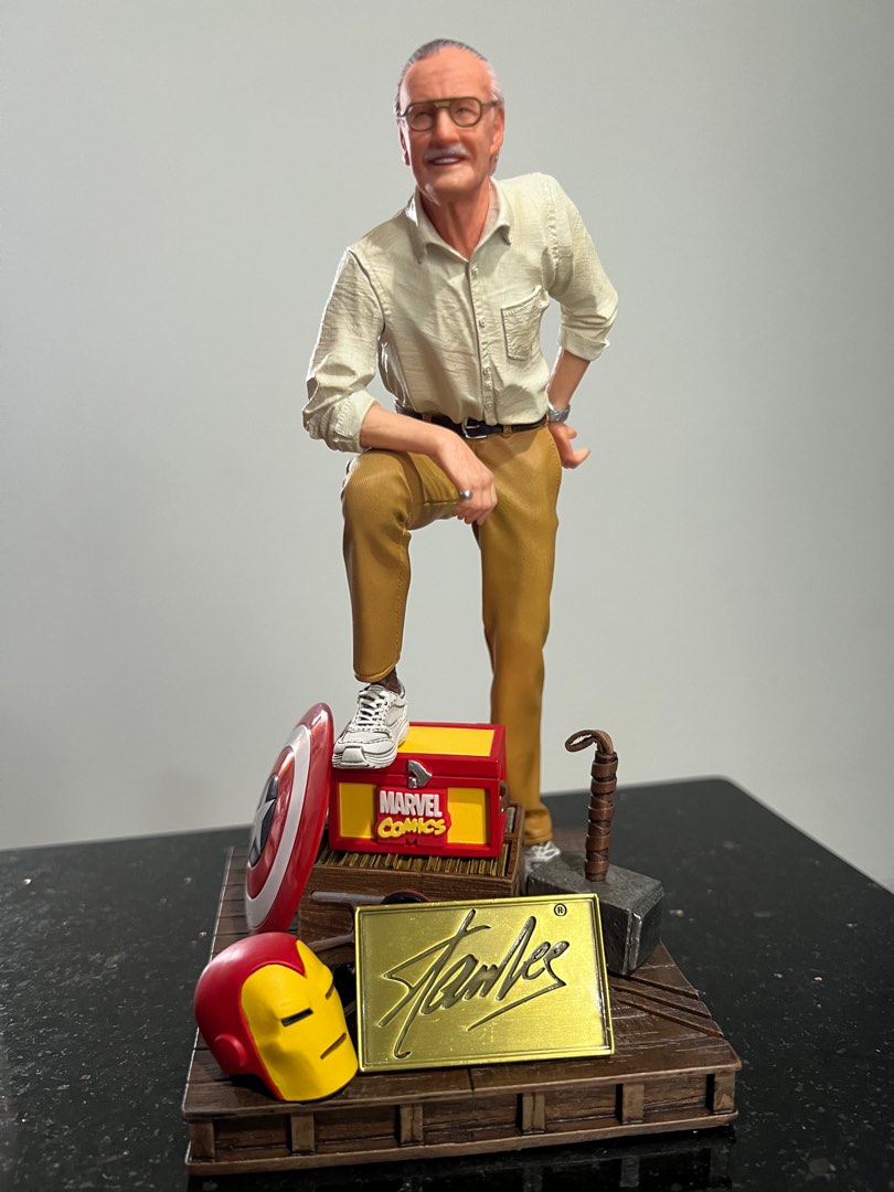 Iron Studios Stan Lee 1:10 scale, Hobbies & Toys, Toys & Games on Carousell