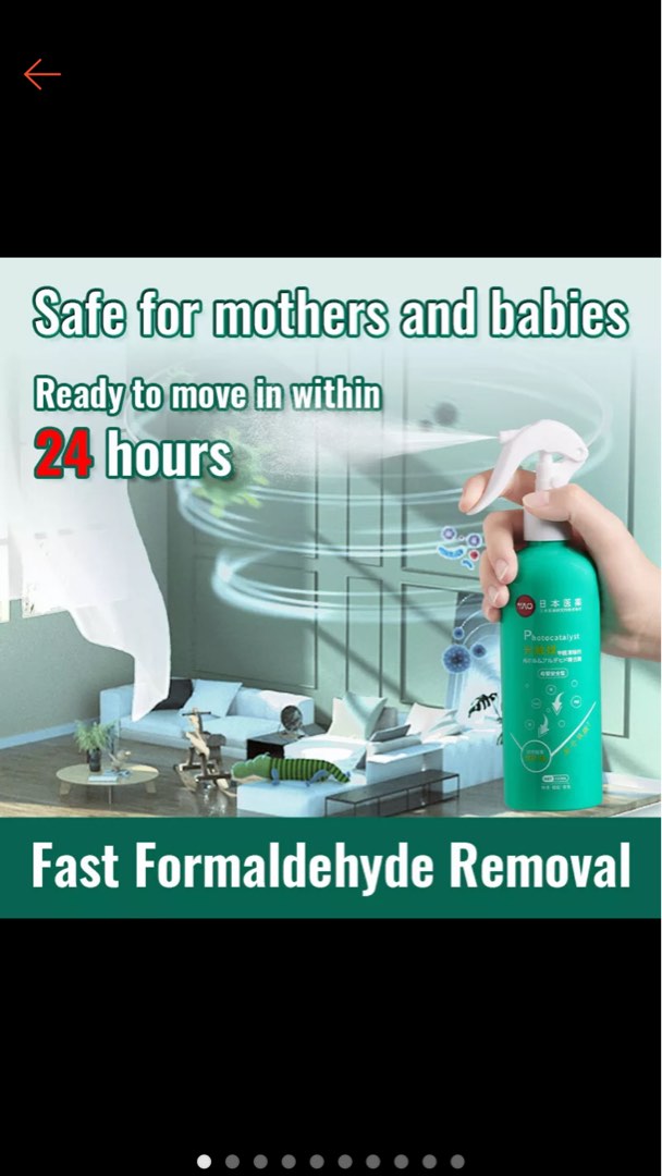 Japan Formaldehyde Remover Spray, Furniture & Home Living, Cleaning ...