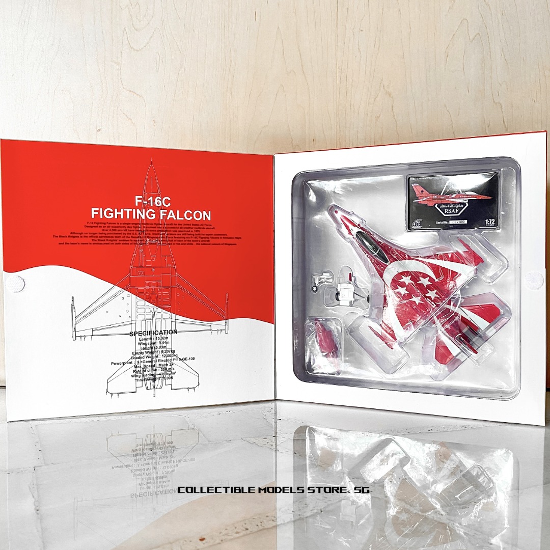 JC WINGS RSAF REPUBLIC OF SINGAPORE AIR FORCE LOCKHEED MARTIN F-16C ...