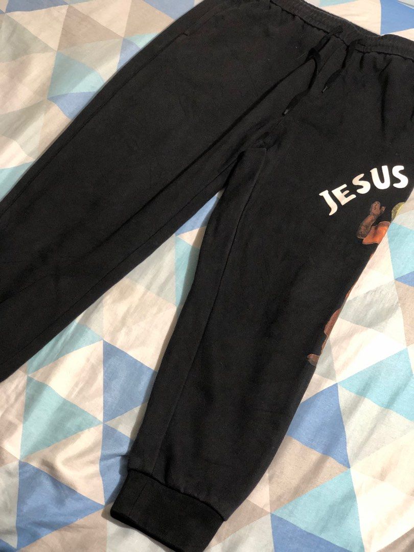 jesus is king sweatpants, Men's Fashion, Bottoms, Joggers on Carousell