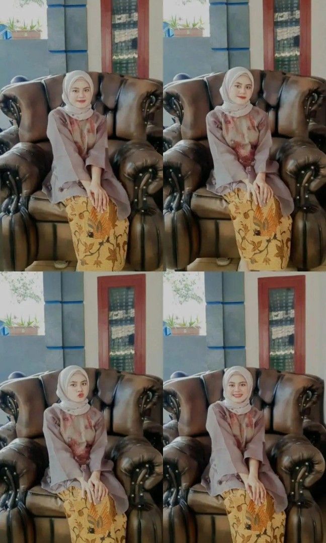 Kebaya wisuda edmore x dwi handayani, Fesyen Wanita, Pakaian Wanita, Atasan di Carousell