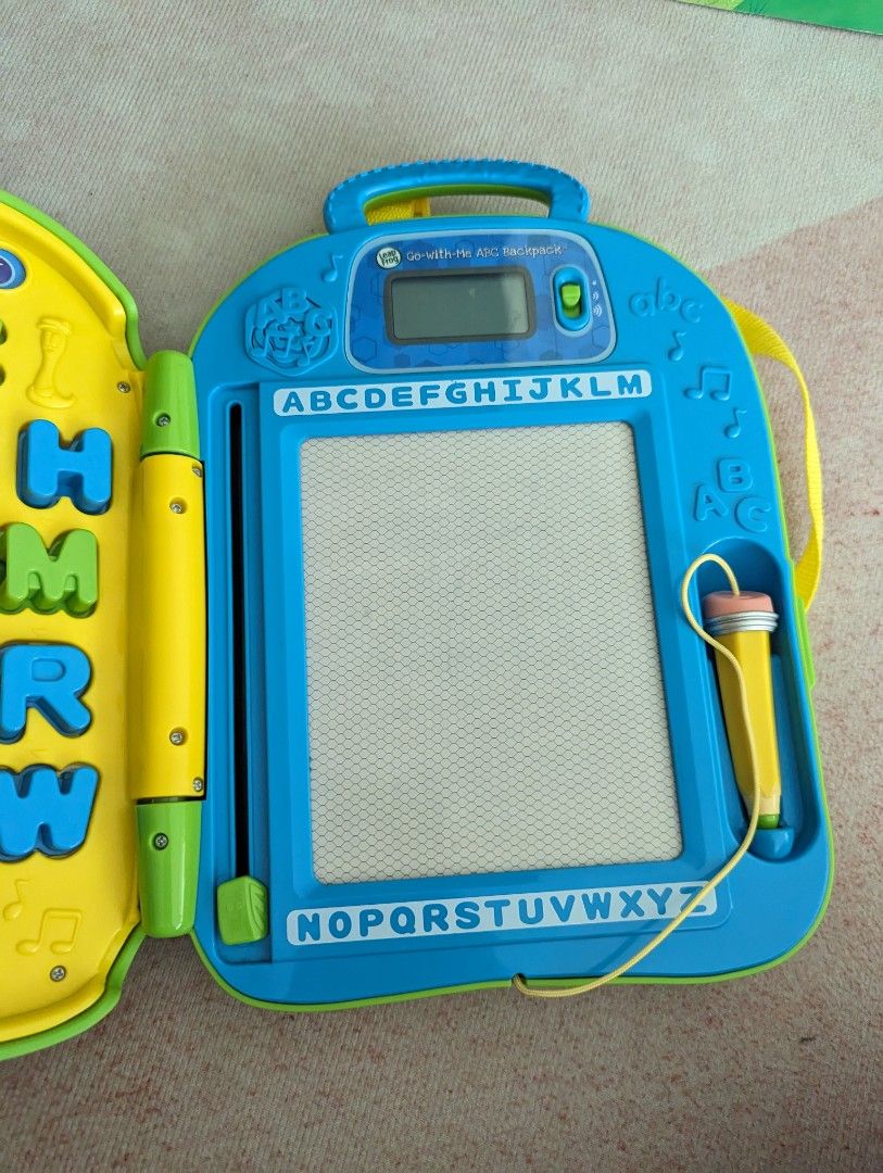 Leapfrog Mr Pencil Go with Me ABC Backpack, Babies & Kids, Infant ...