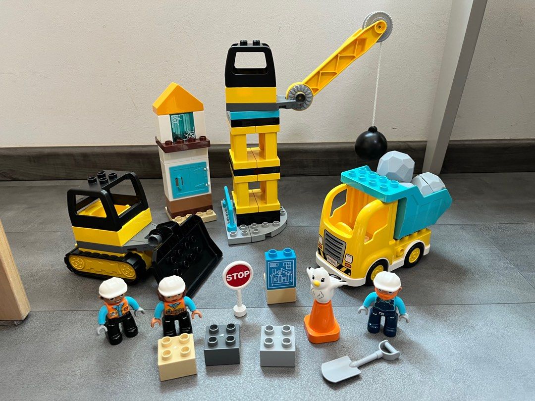 Lego Duplo Wrecking ball demolition, Hobbies & Toys, Toys & Games on ...