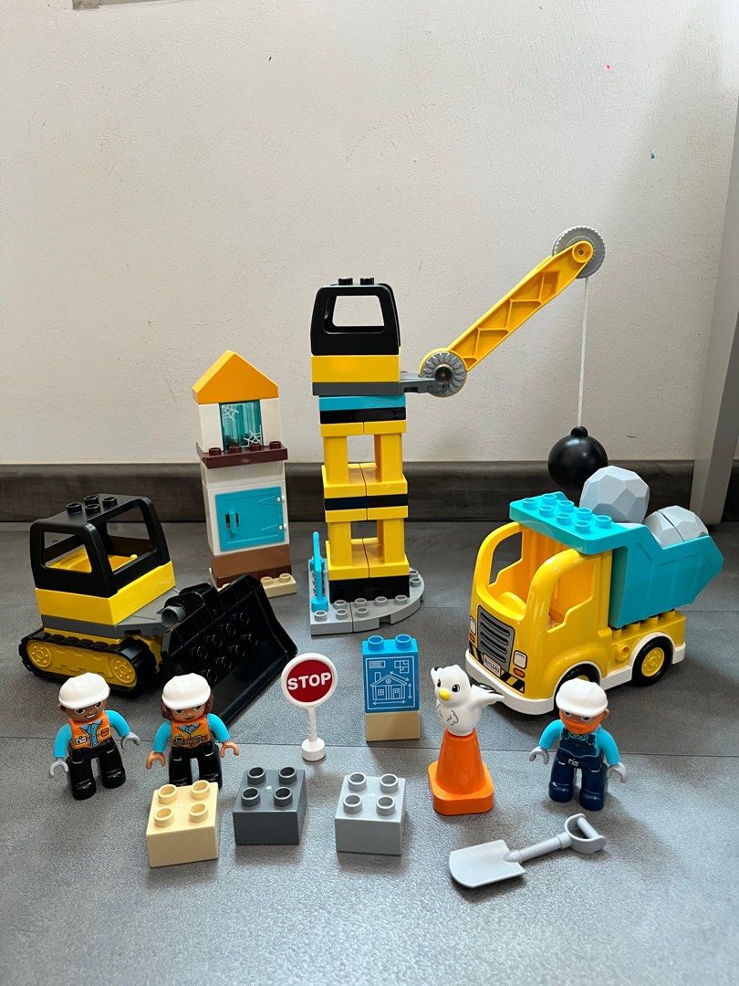 Lego Duplo Wrecking ball demolition, Hobbies & Toys, Toys & Games on ...