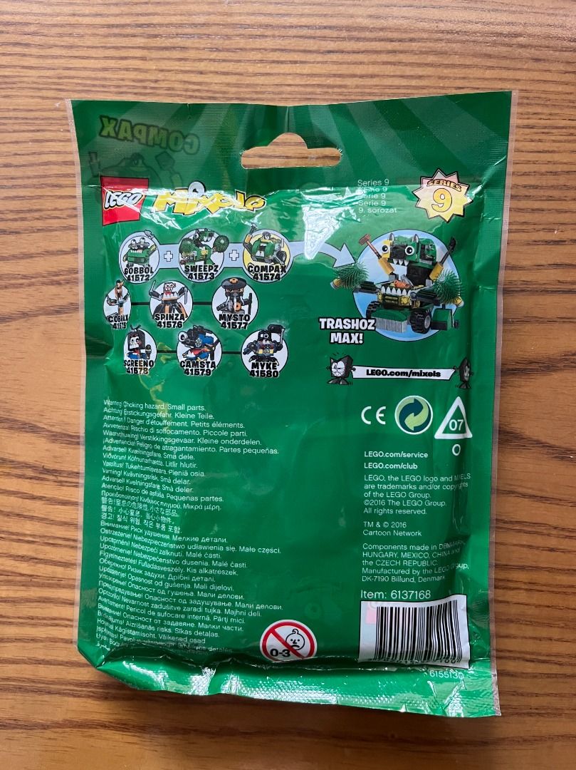 Lego Mixels set 41574 - Compax*, Hobbies & Toys, Toys & Games on Carousell