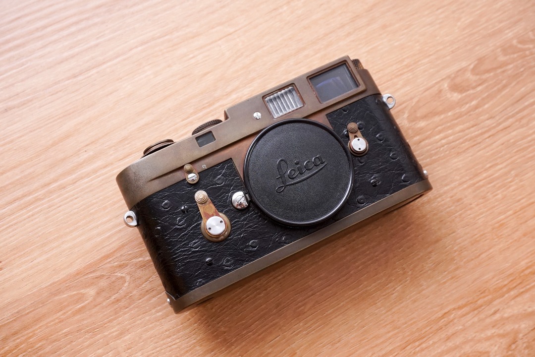 Leica M2 custom full brass rangefinder film camera body, Photography ...