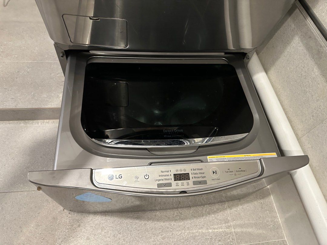 LG 21kg F2721STWV inverter washing machine + 3.5kg T2735NTWV inverter washing machine, TV & Home ...