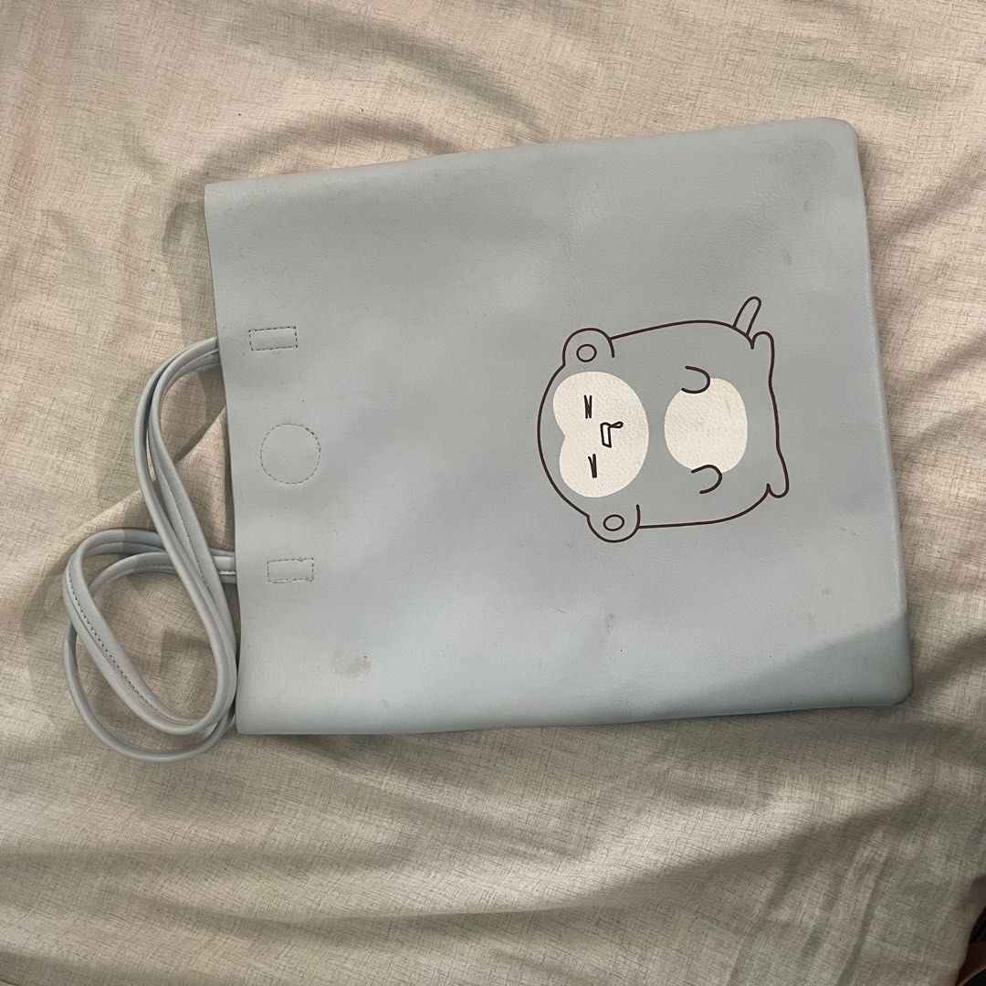 Light blue miniso shoulder bag on Carousell