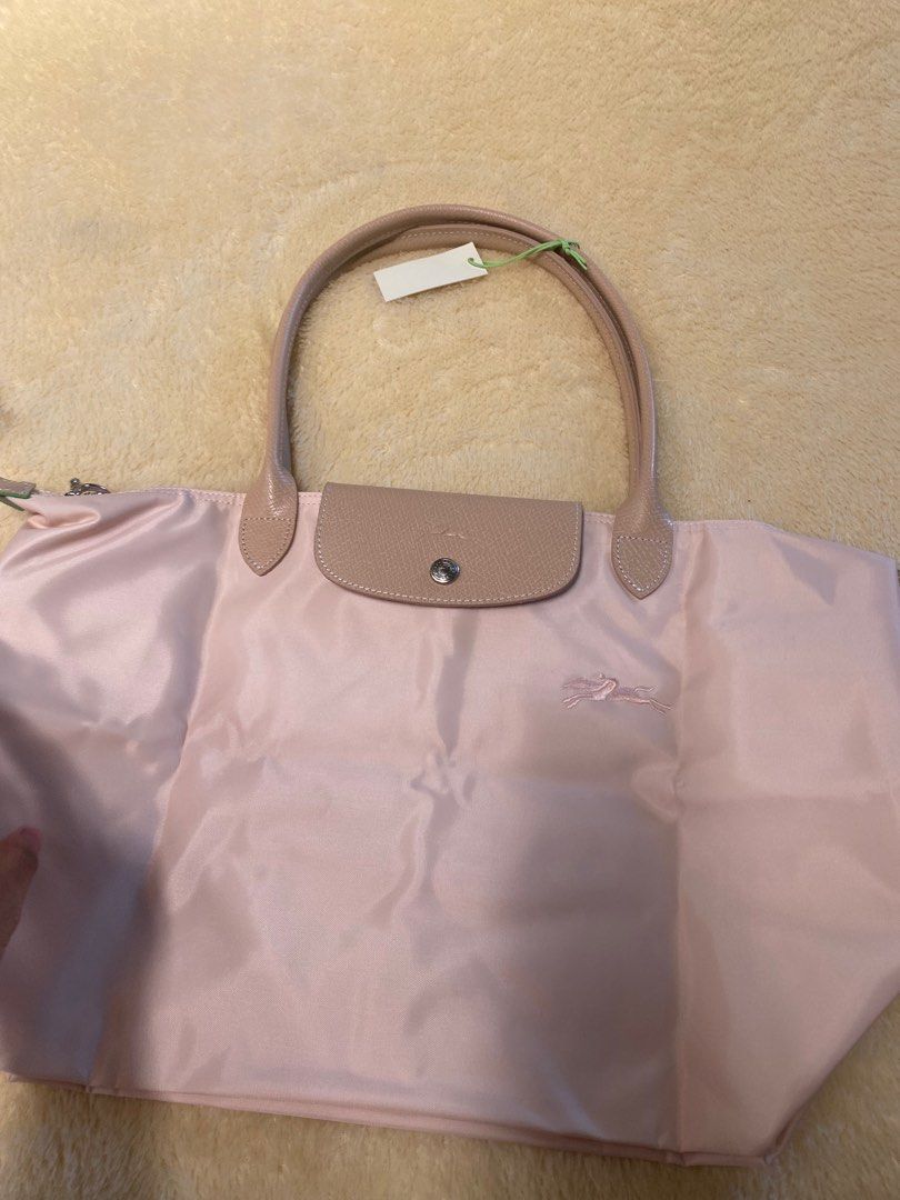 Longchamp Le Pliage fleurs, Barang Mewah, Tas & Dompet di Carousell