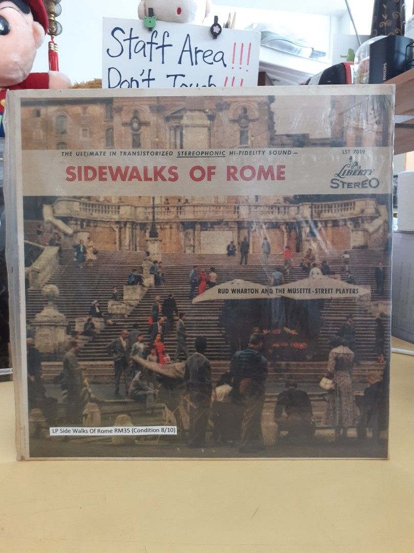 (LP) Side Walks Of Rome, Hobbies & Toys, Music & Media, CDs & DVDs on ...