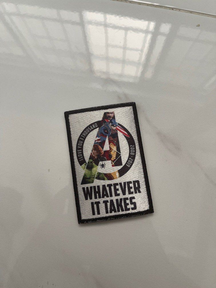 Marvel Avengers Morale Patch Motivational Velcro Tactical, Hobbies & Toys, Memorabilia ...
