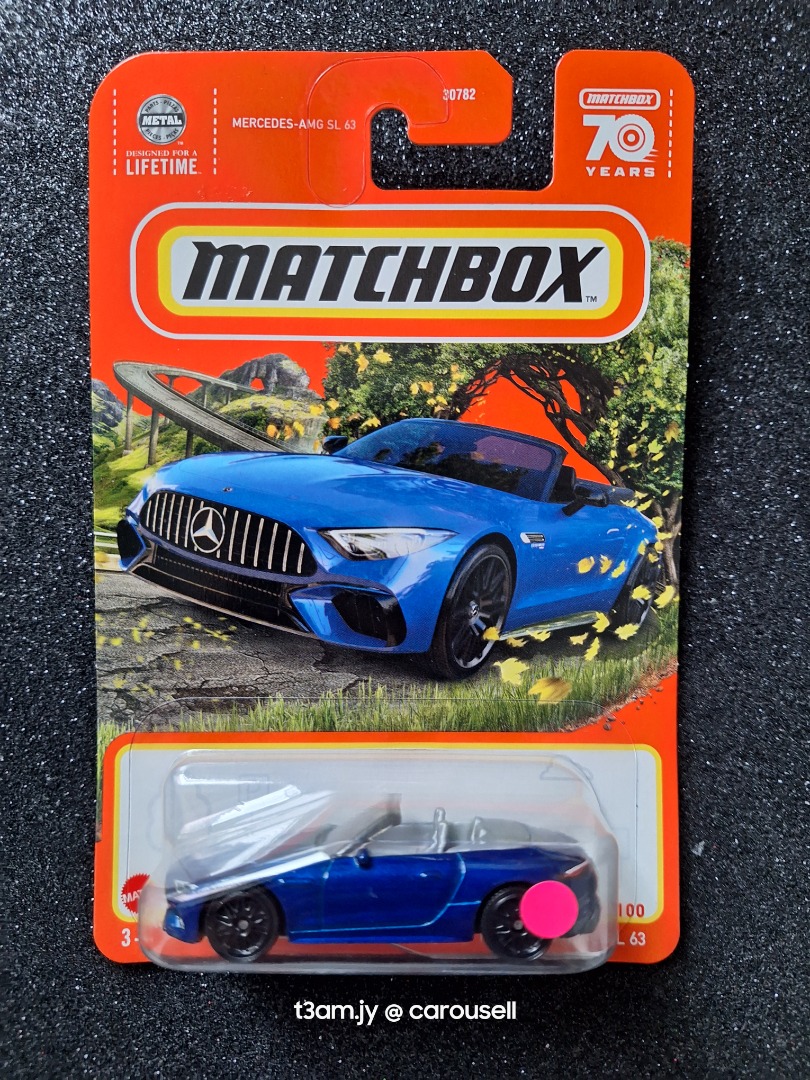 Matchbox Mercedes AMG SL 63 Cabriolet First Edition Blue 2023, Hobbies & Toys, Toys & Games on ...