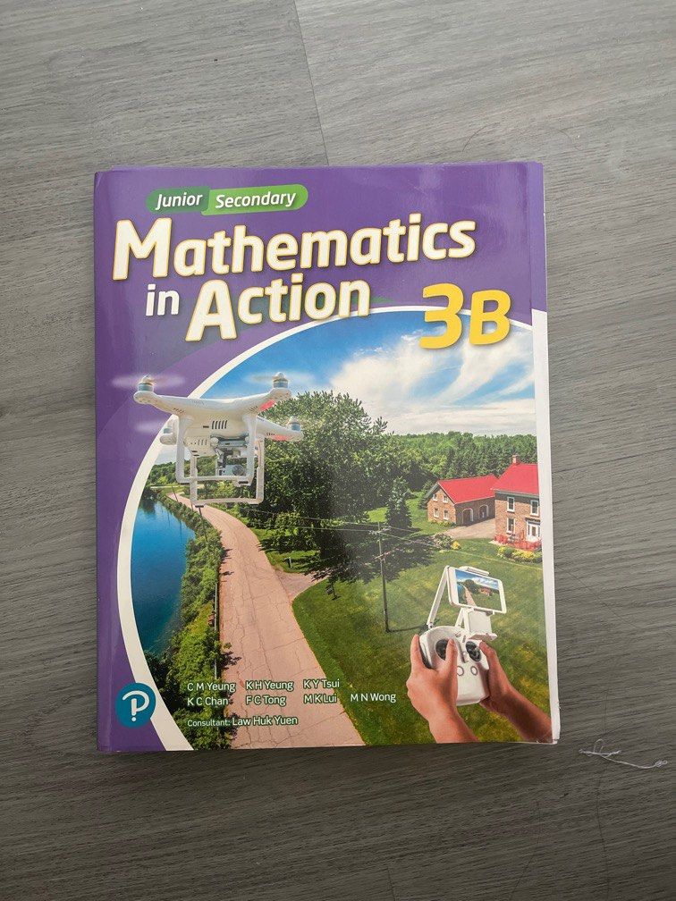 Math textbook 3B, 興趣及遊戲, 書本 & 文具, 教科書 - Carousell