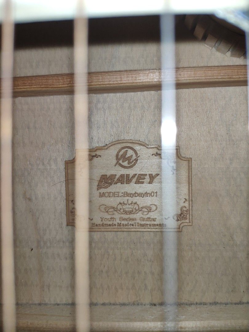 Mavey Baybayin 01 Acoustic Guitar 40" Standard on Carousell