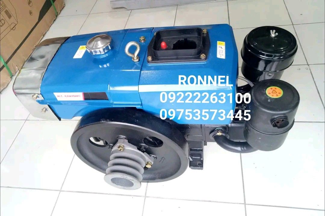 M.C.KAWASAKI R180 WATER-COOLED DIESEL ENGINE, Commercial & Industrial ...